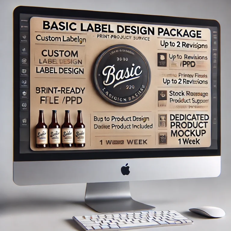 Basic Label Design Package – Zr Digital Expert Ltd